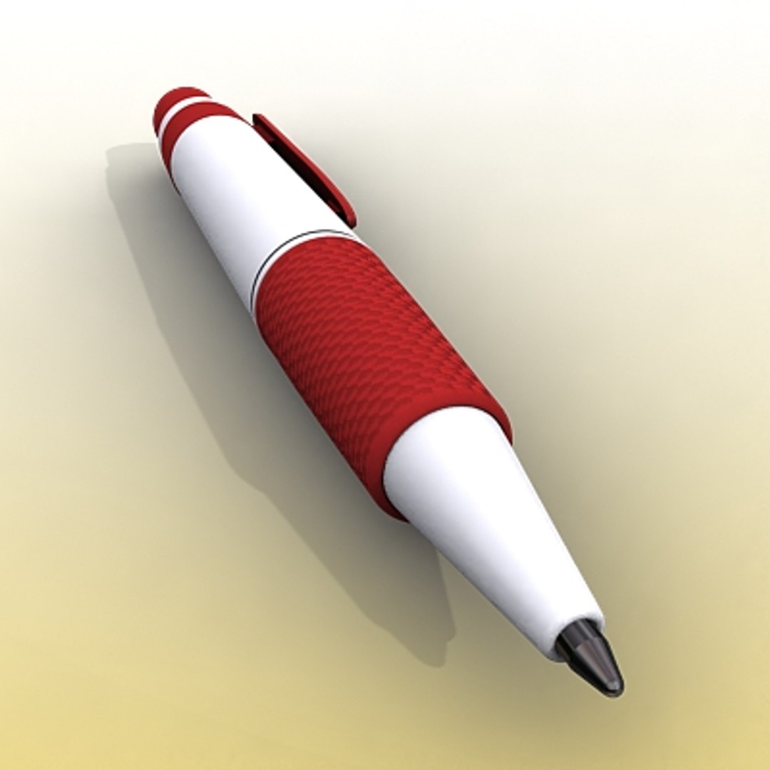 3ds max ballpoint pen