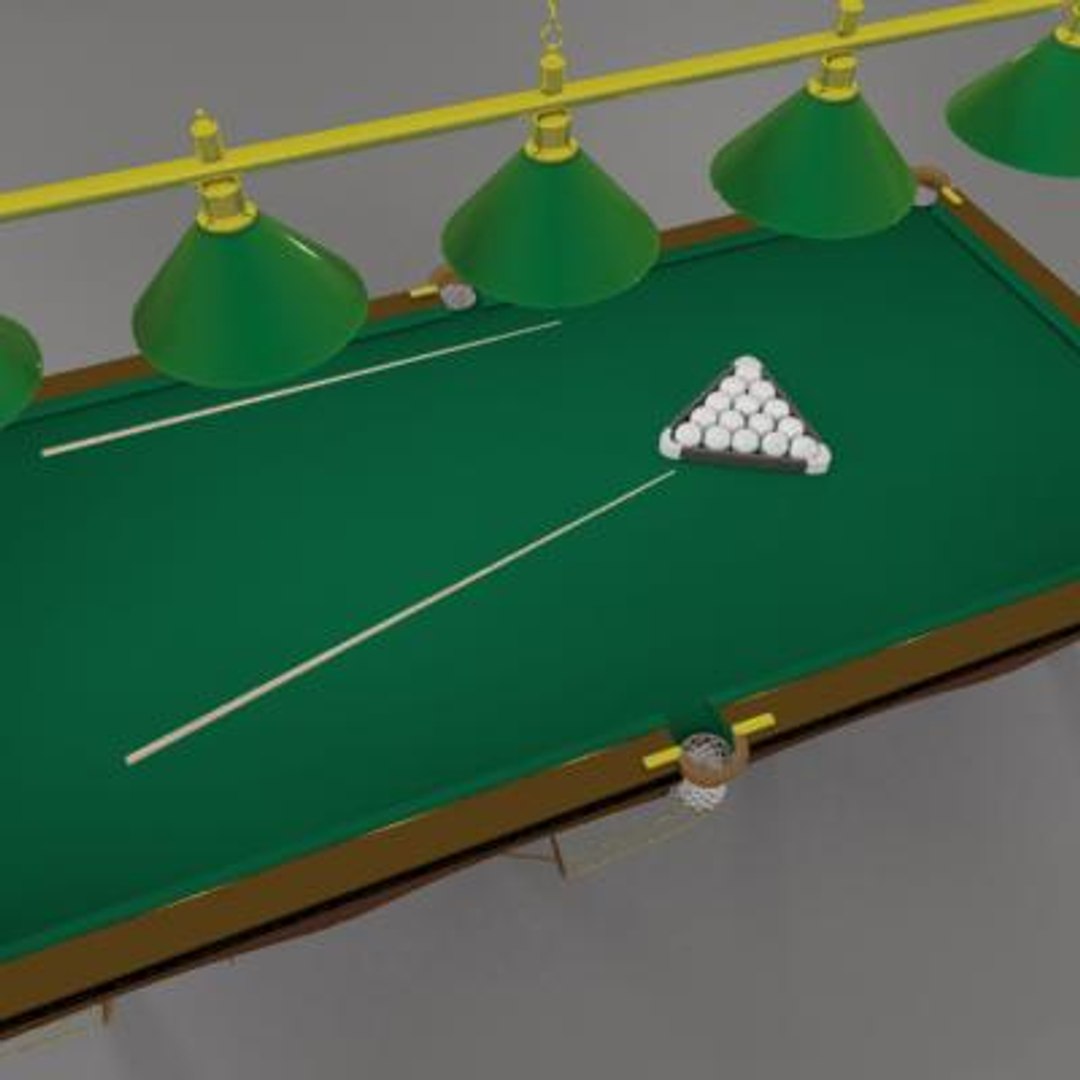 3d Billiard Table