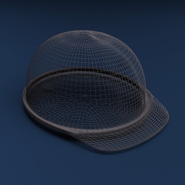 3d hard helmet model