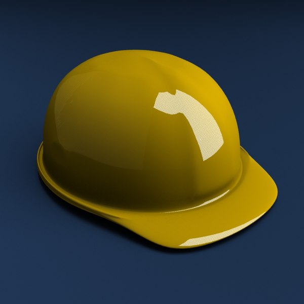 3d hard helmet model