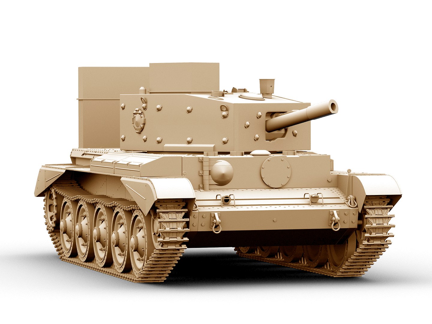 Centaur CS A27 L 3D Model - TurboSquid 2188278