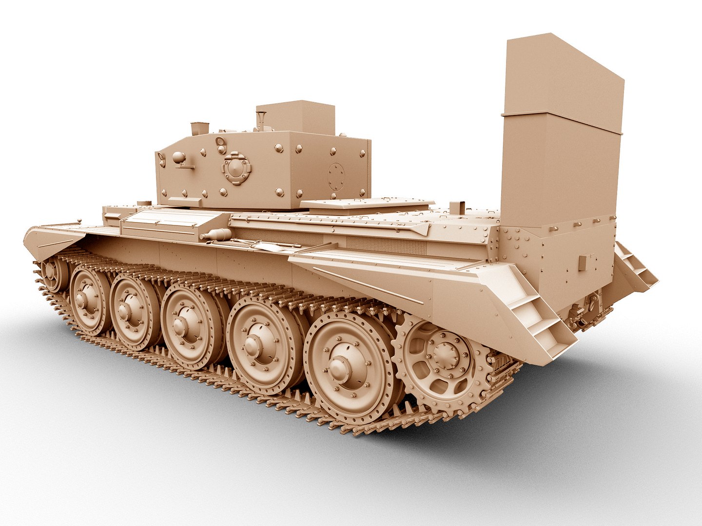 Centaur CS A27 L 3D Model - TurboSquid 2188278