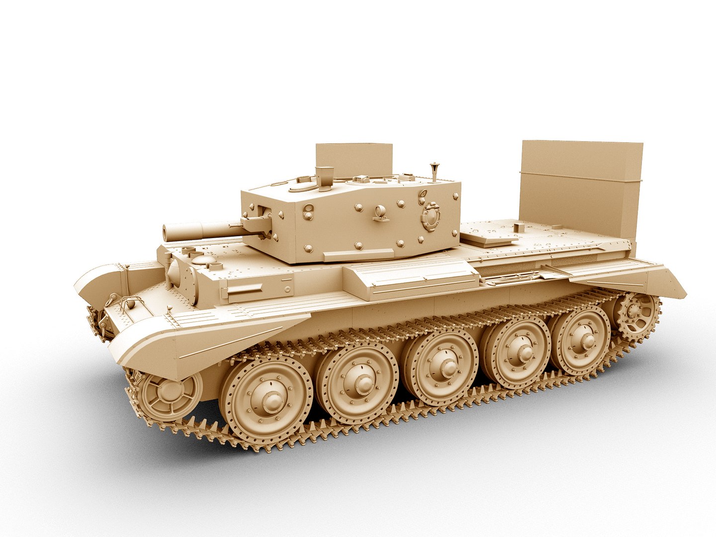 Centaur CS A27 L 3D Model - TurboSquid 2188278