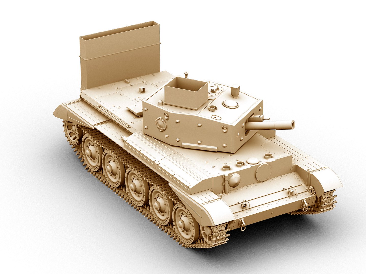 Centaur CS A27 L 3D Model - TurboSquid 2188278