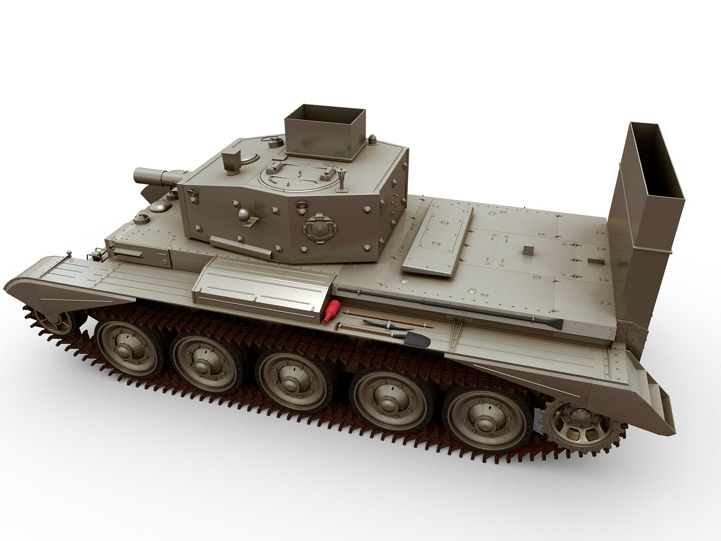 Centaur CS A27 L 3D Model - TurboSquid 2188278