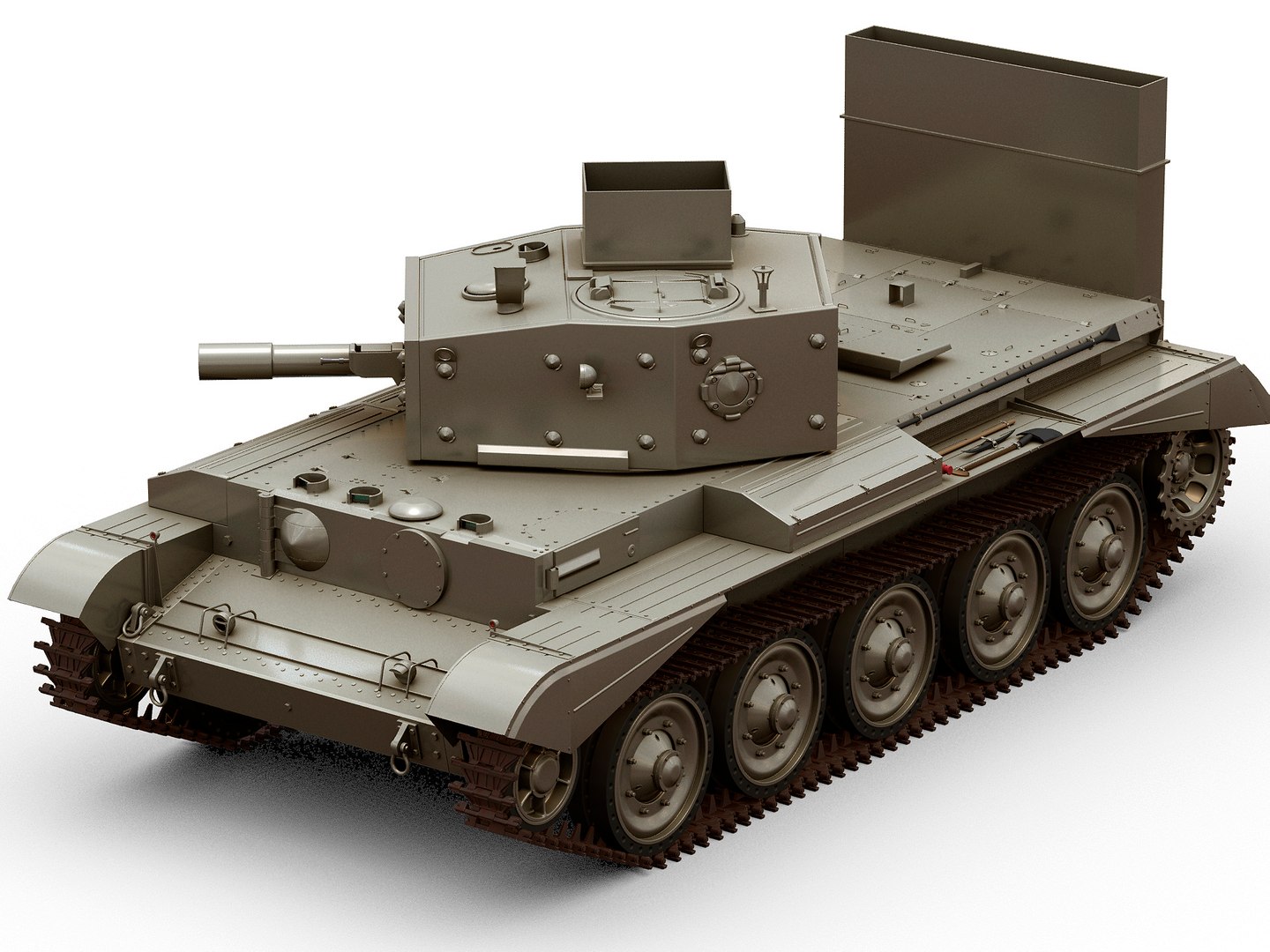 Centaur CS A27 L 3D Model - TurboSquid 2188278