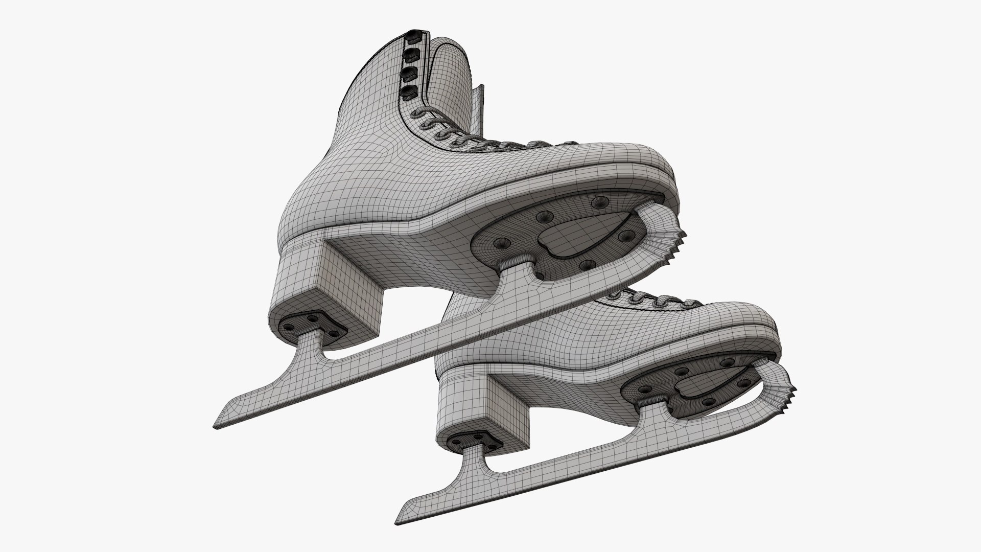 Ice Skates 3D Model - TurboSquid 1645738