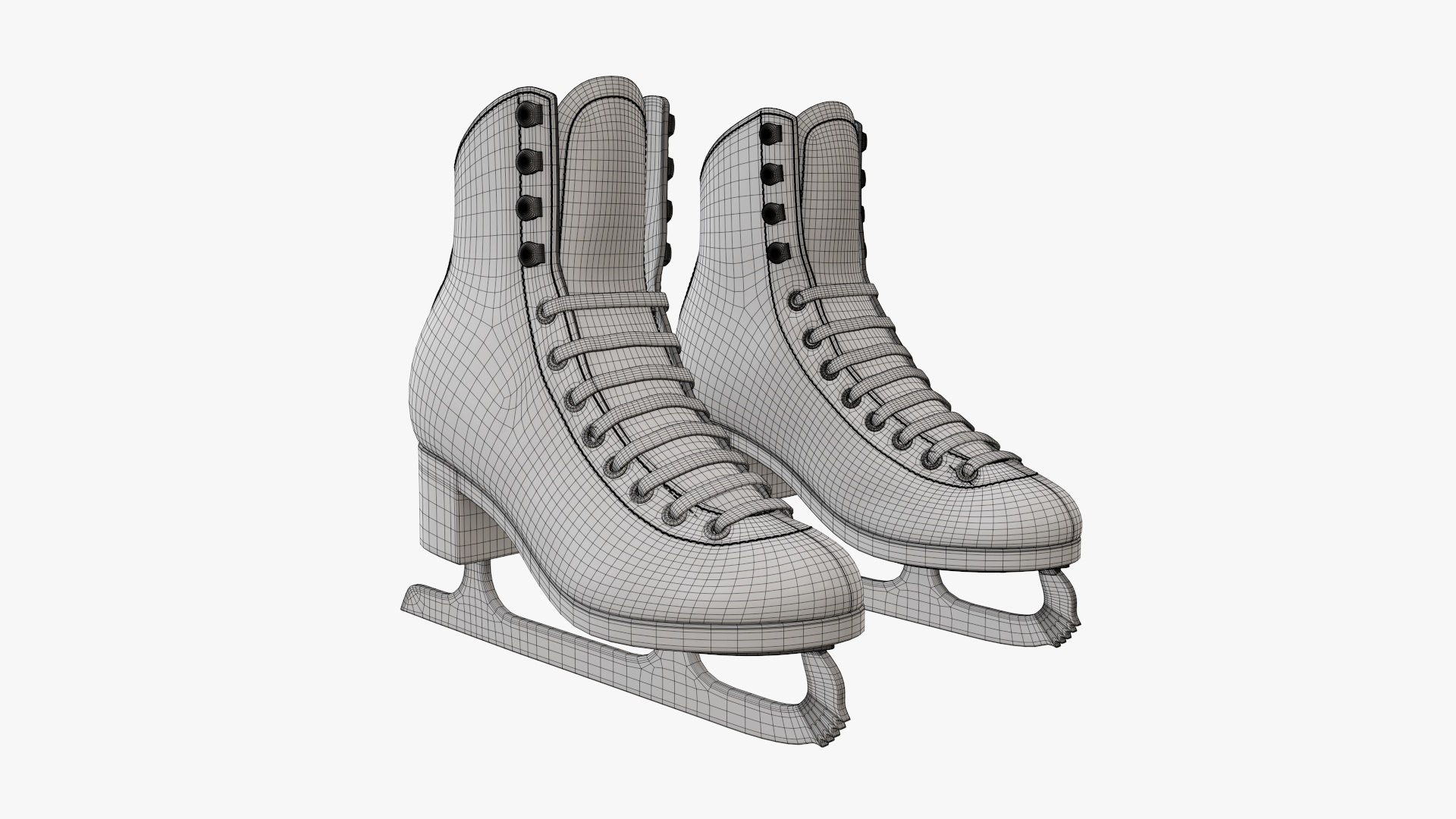Ice Skates 3D Model - TurboSquid 1645738