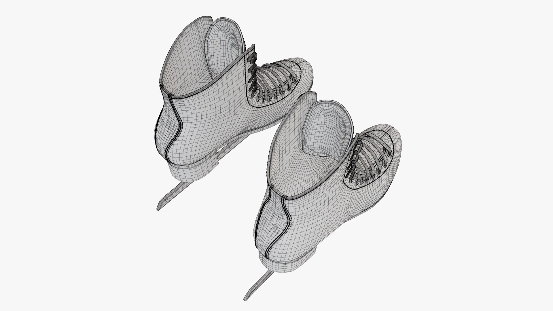 Ice Skates 3D Model - TurboSquid 1645738