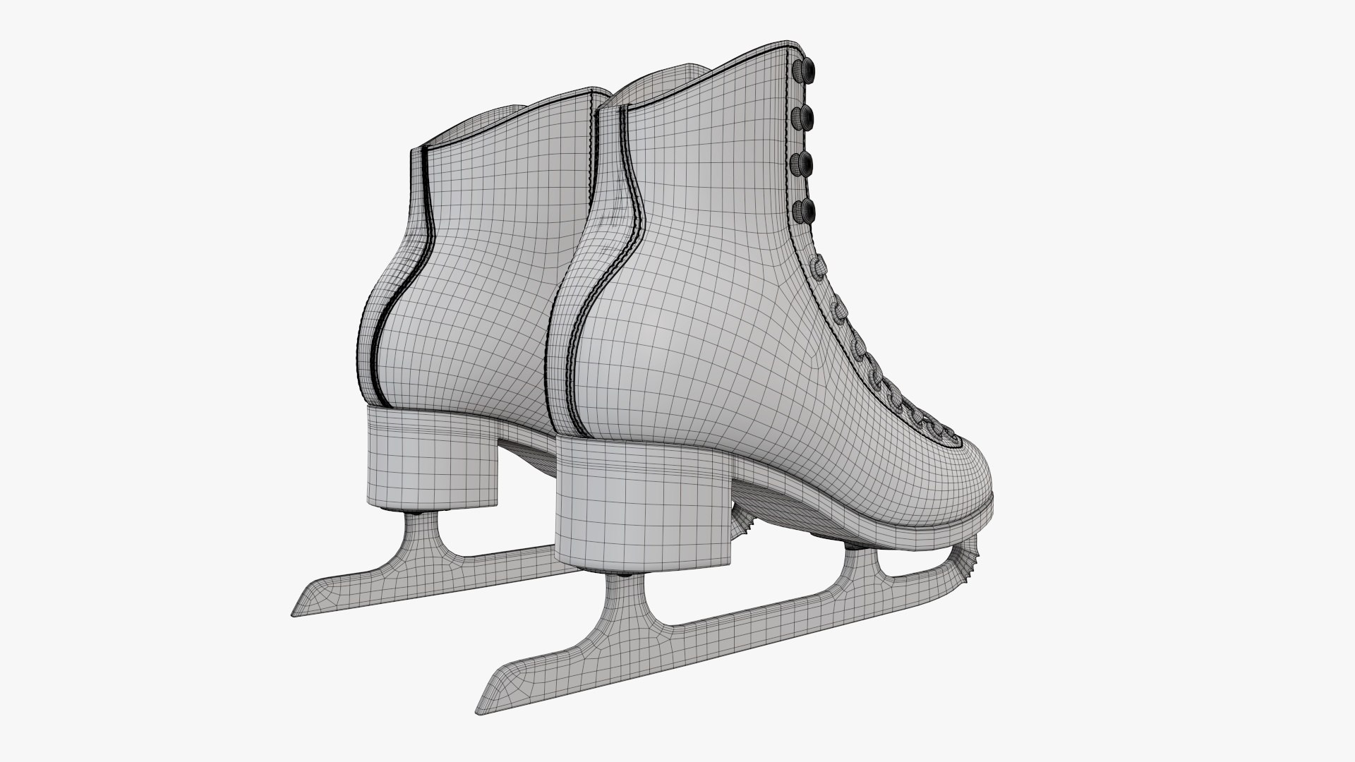 Ice Skates 3D Model - TurboSquid 1645738