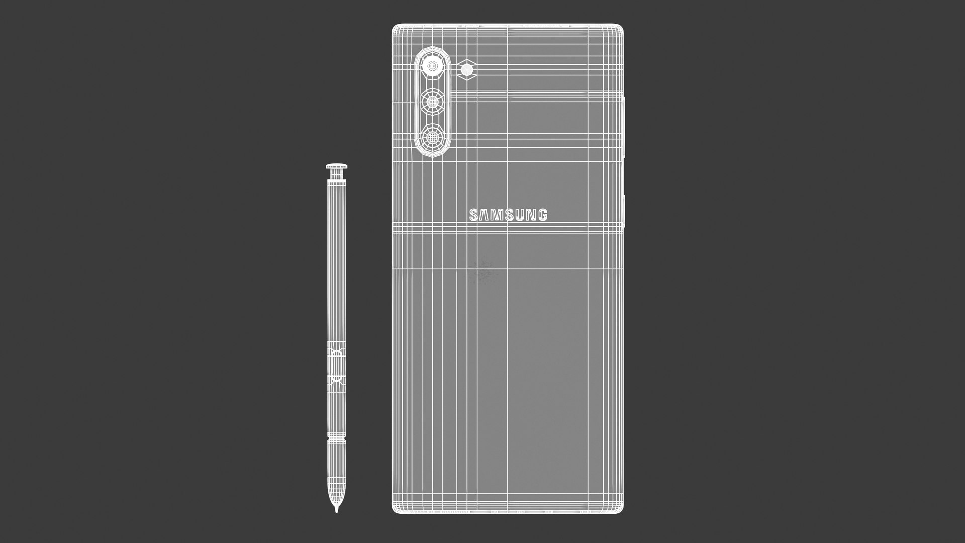 Samsung Galaxy Note 3D Model - TurboSquid 1530069