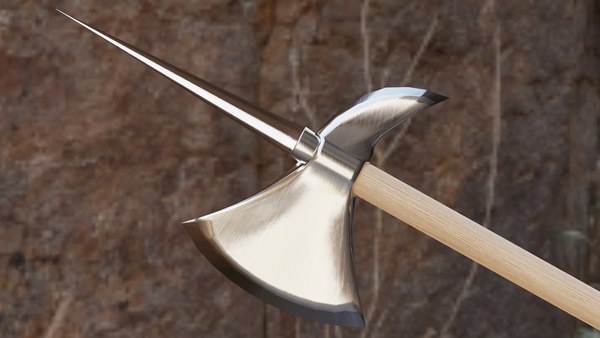 3D weapon halberd model - TurboSquid 1665692