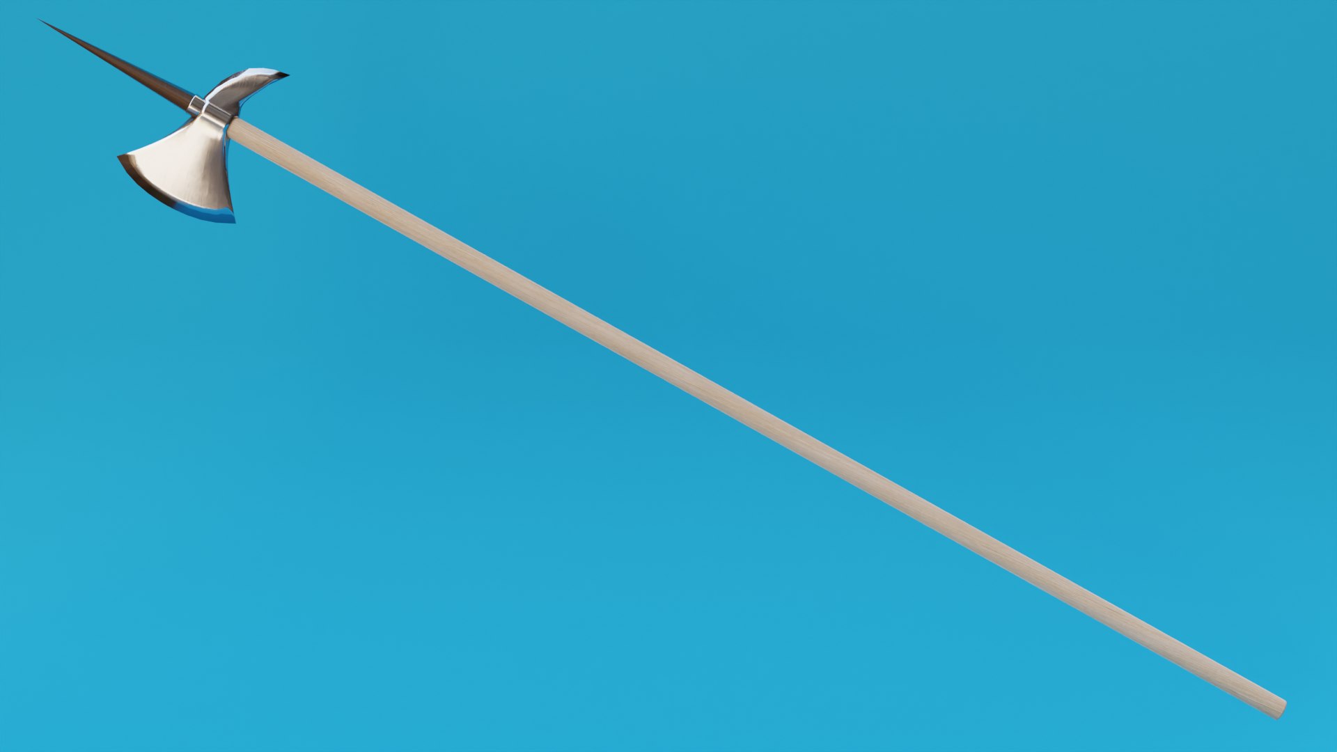 3D weapon halberd model - TurboSquid 1665692