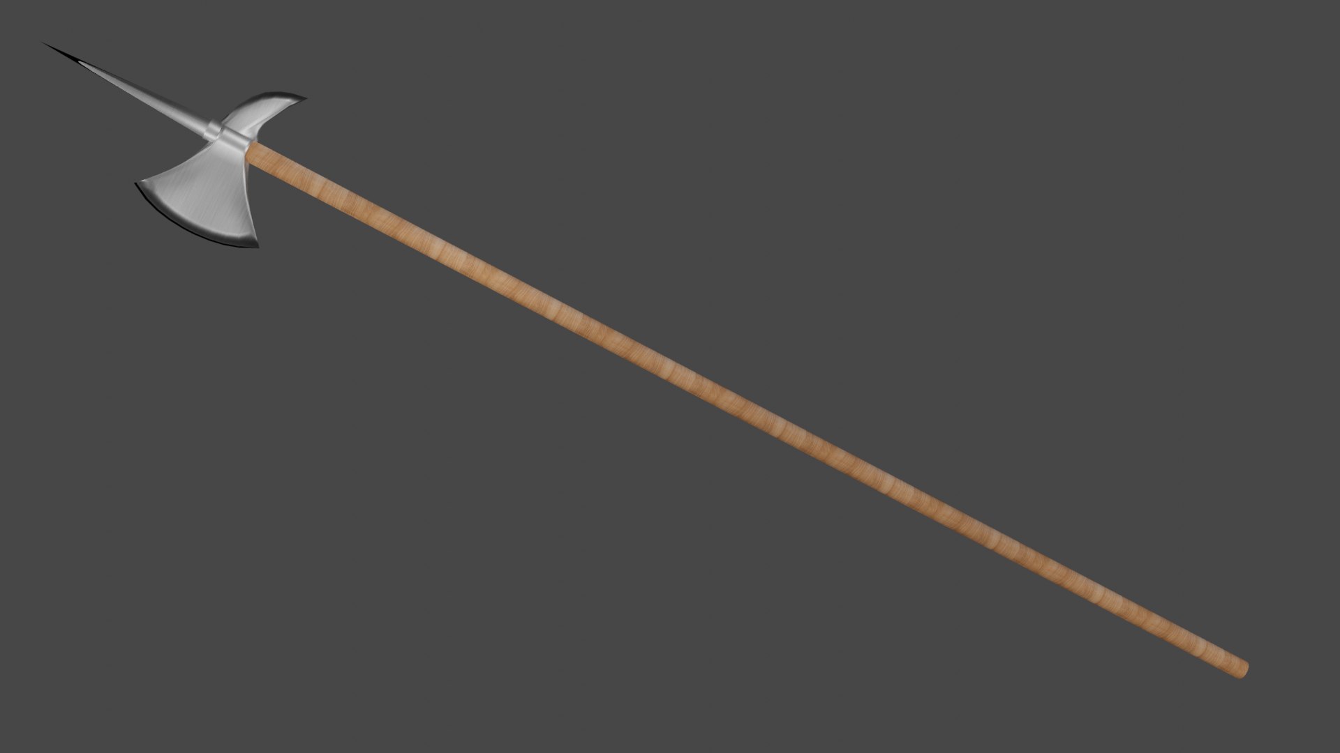 3D weapon halberd model - TurboSquid 1665692