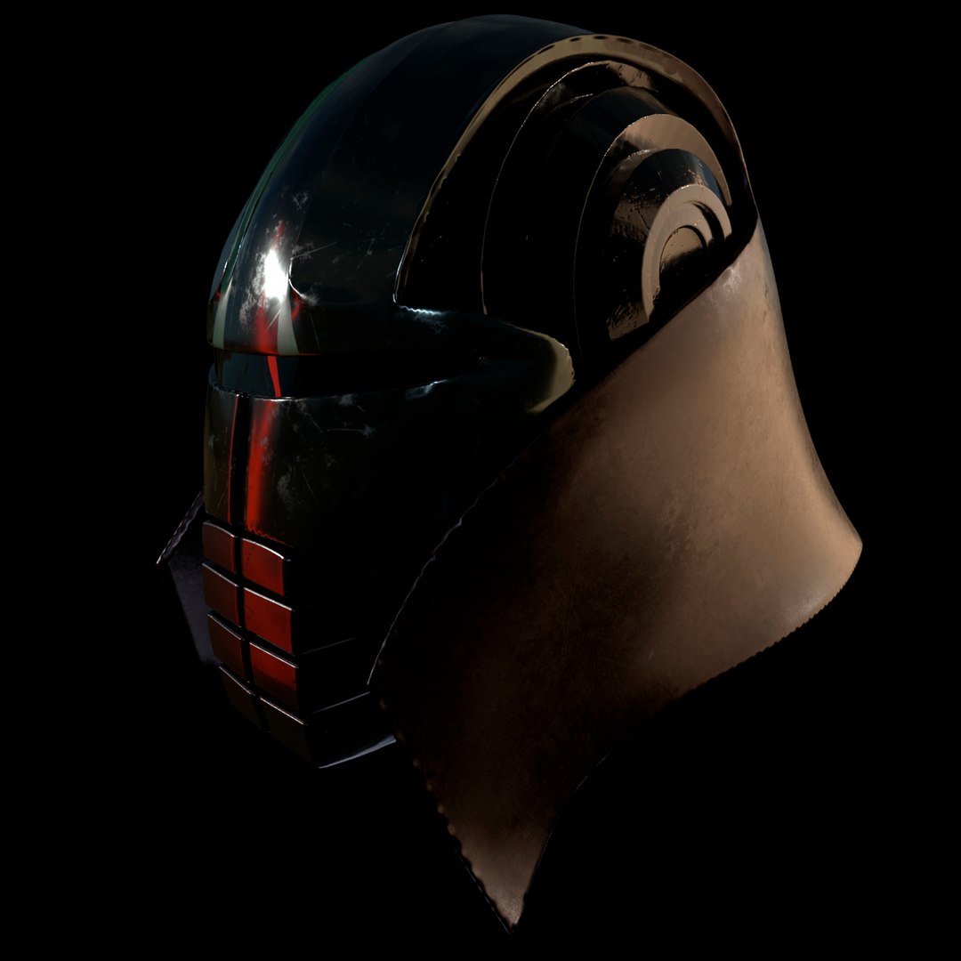 3D starkiller helmet star wars - TurboSquid 1369218