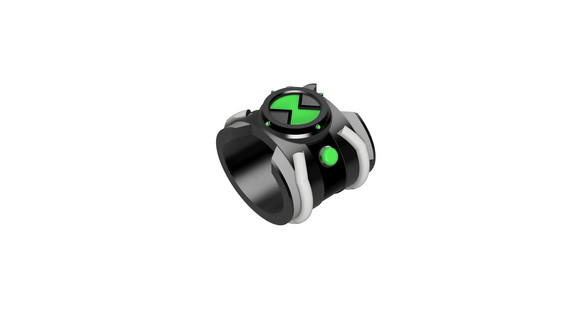modelo 3d Ben 10 Omnitrix 2005 - TurboSquid 2068613