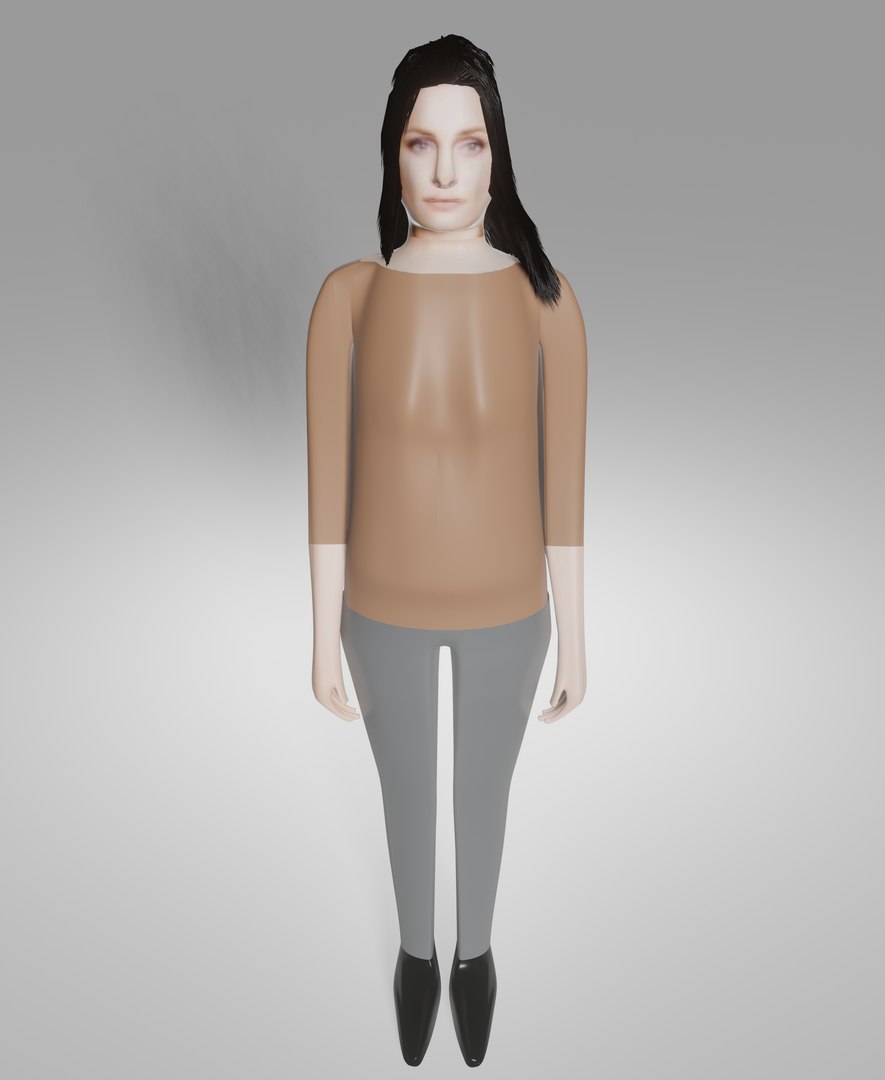 3D Woman OBJ - TurboSquid 1982162
