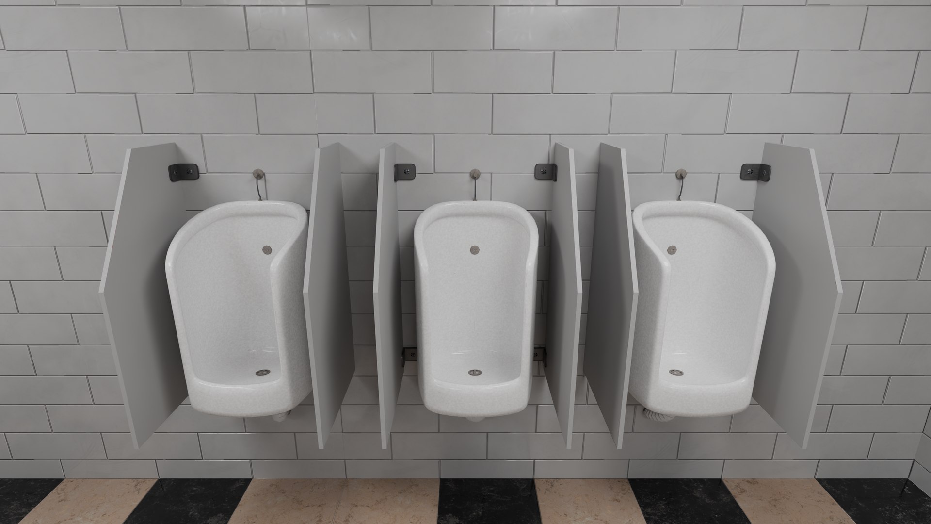 Modern Bathroom - Modular 3D Environment Model - TurboSquid 2413571