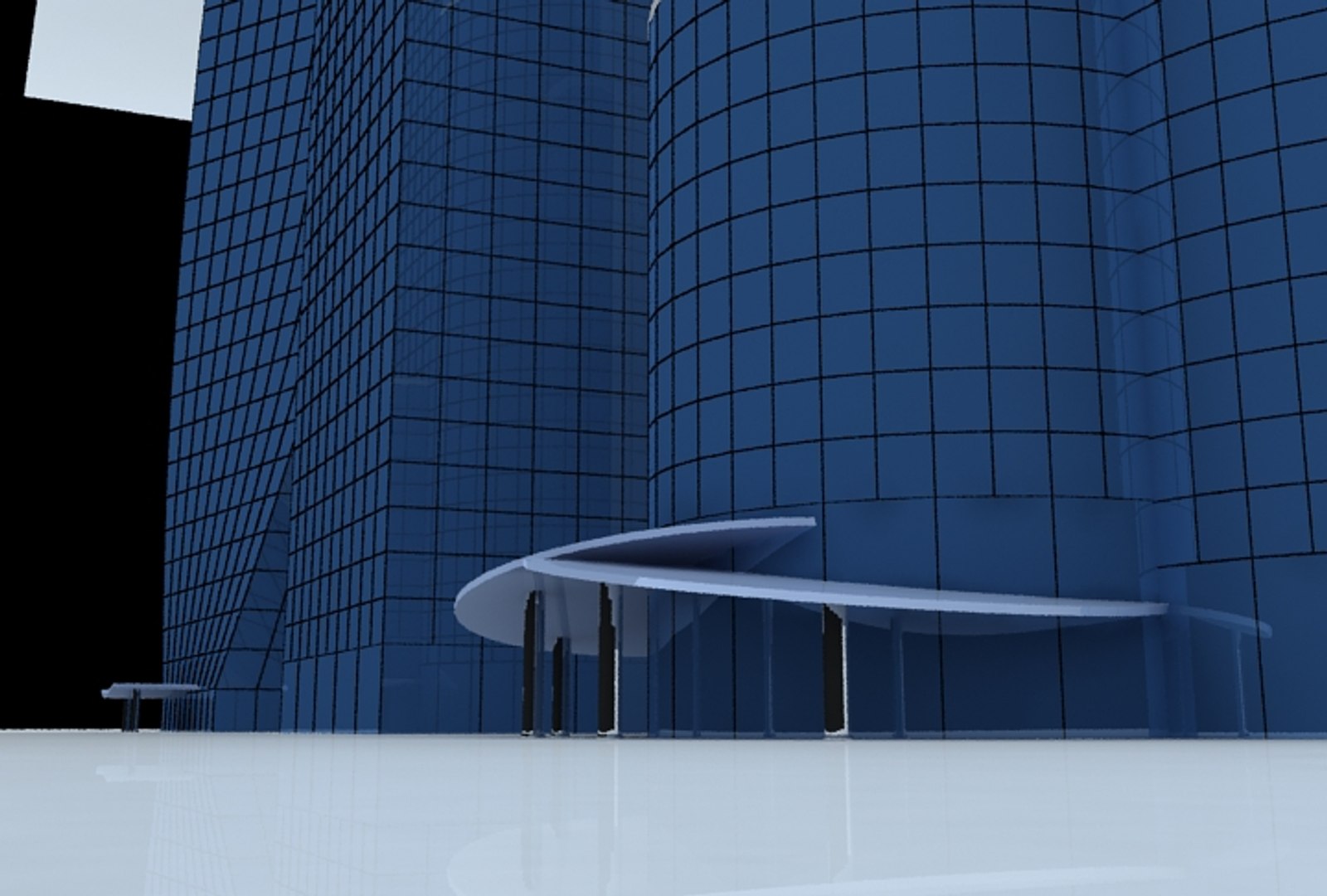 3d Model Business Centers