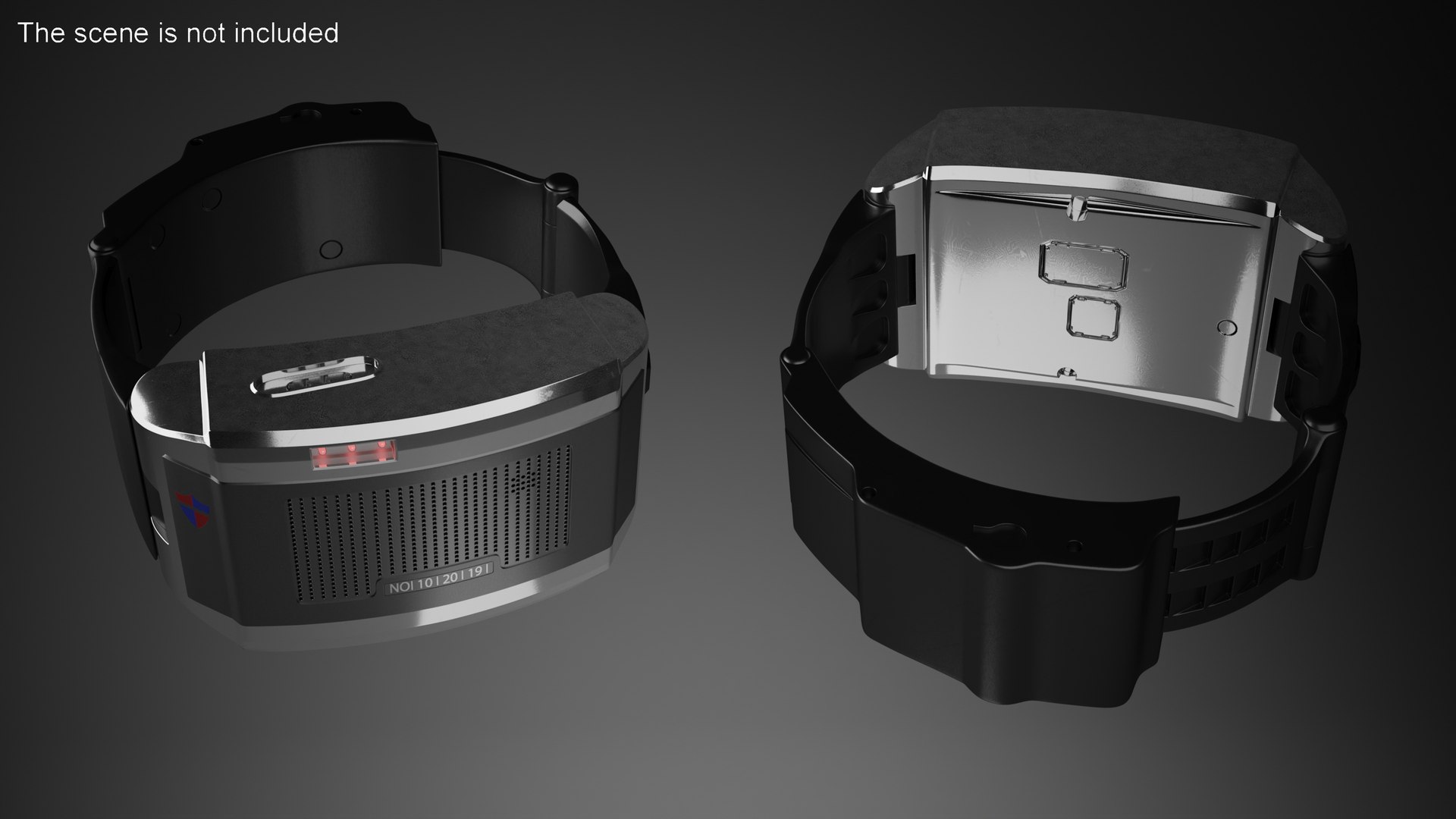 3D Model Gps Bracelet Offender Tracking - TurboSquid 1981814