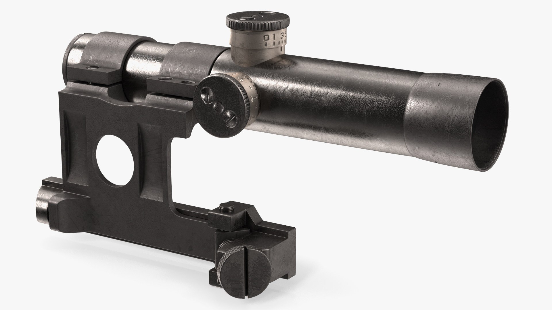 3D Model Mosin Nagant Scope - TurboSquid 2177436