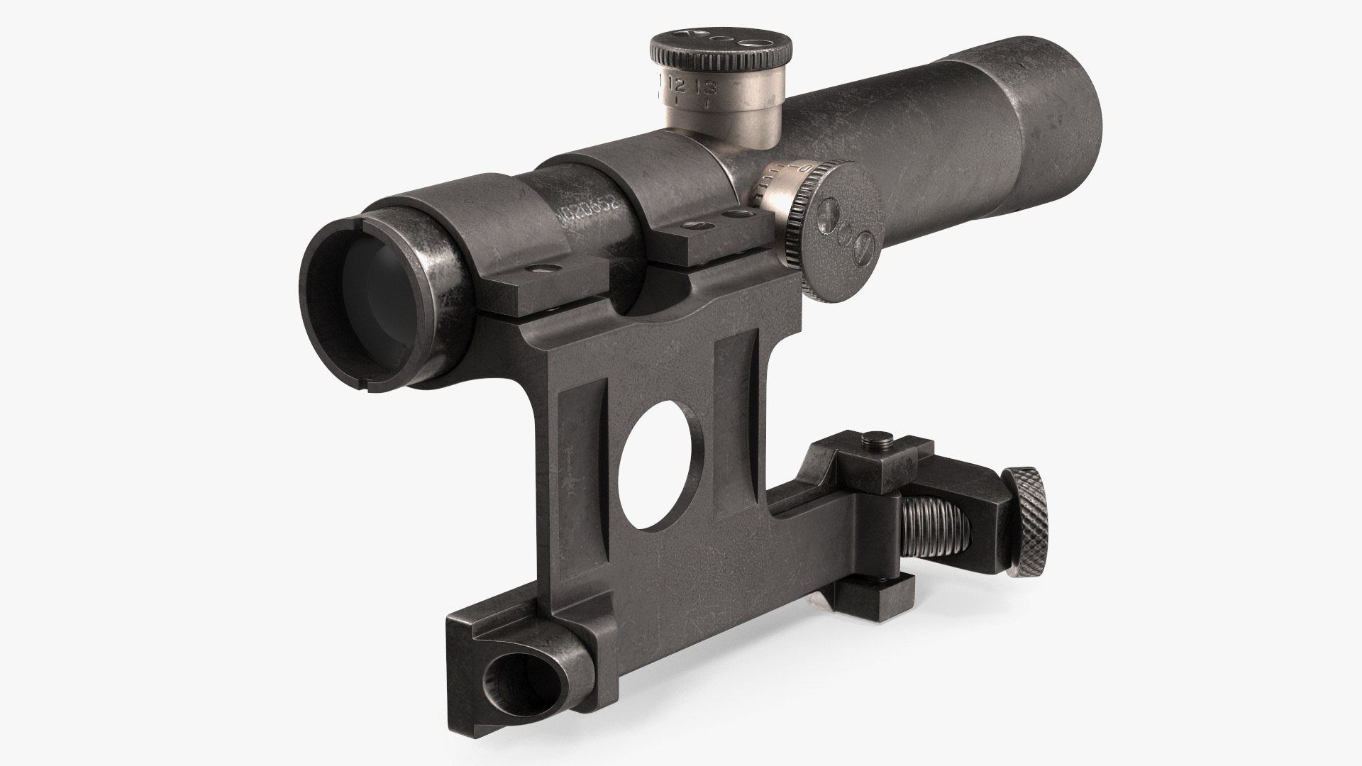 3D model Mosin Nagant Scope - TurboSquid 2177436