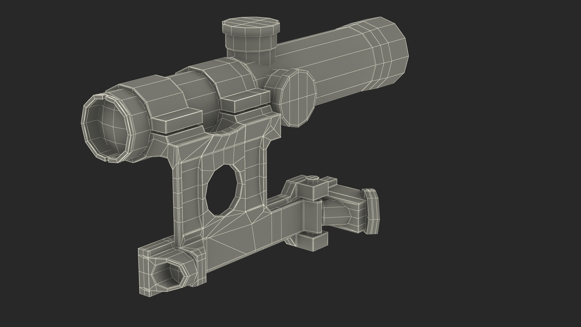 3D Model Mosin Nagant Scope - TurboSquid 2177436