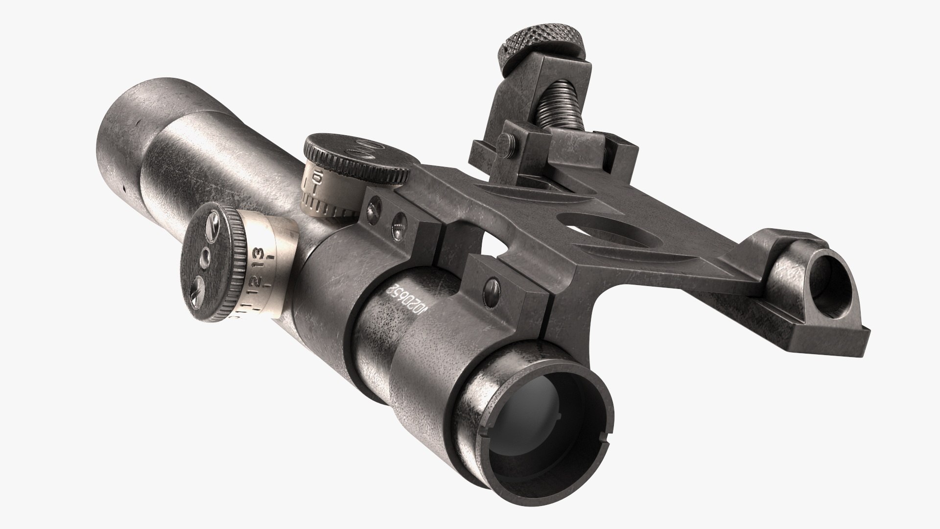 3D model Mosin Nagant Scope - TurboSquid 2177436