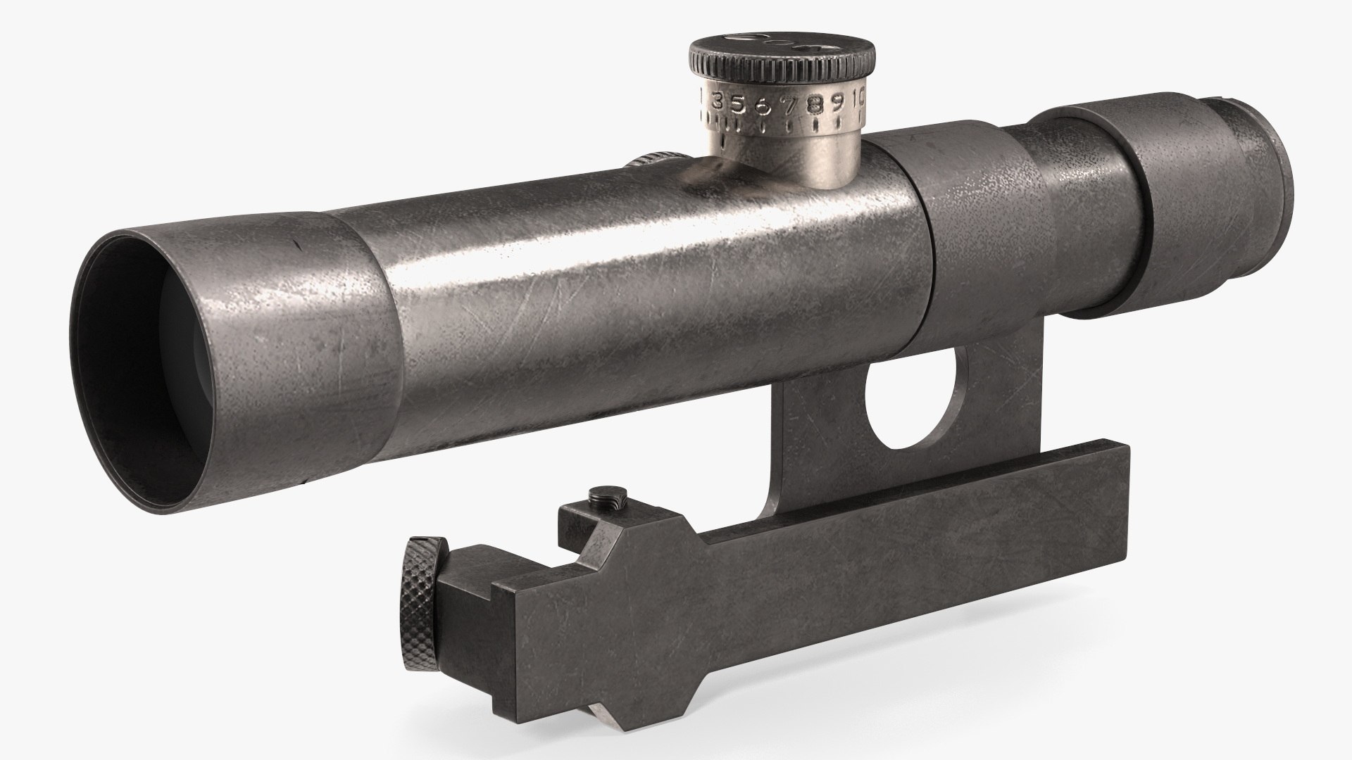 3D Model Mosin Nagant Scope - TurboSquid 2177436