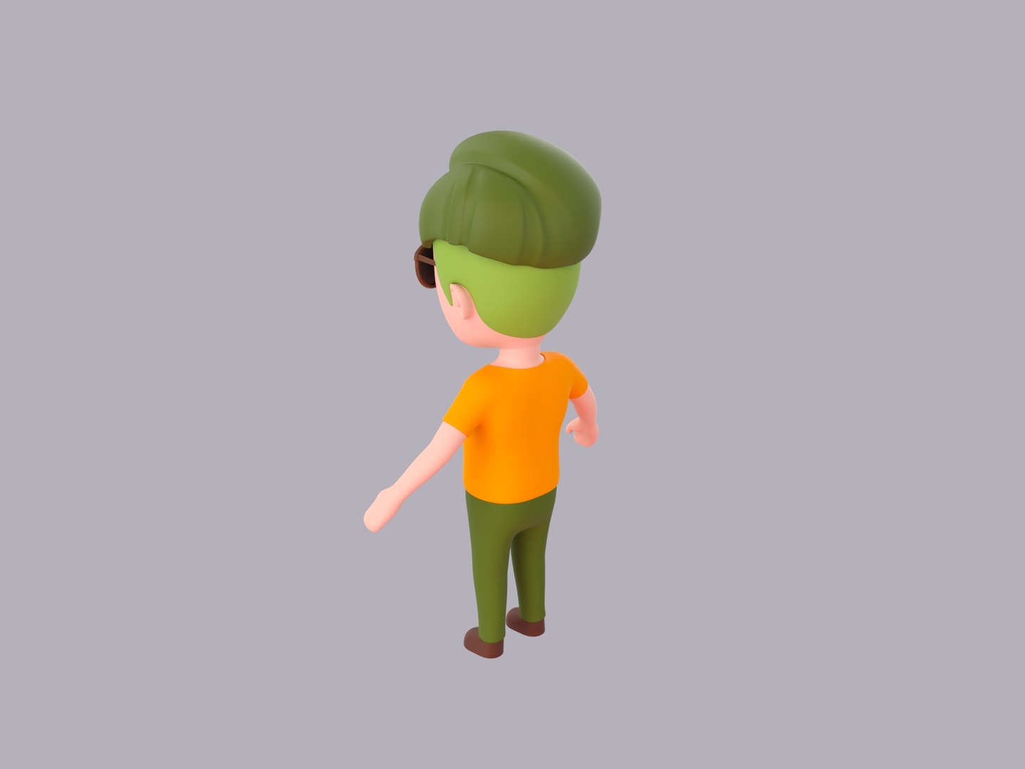 Cartoon Male Character Rigged 094 3D Model - TurboSquid 2384075