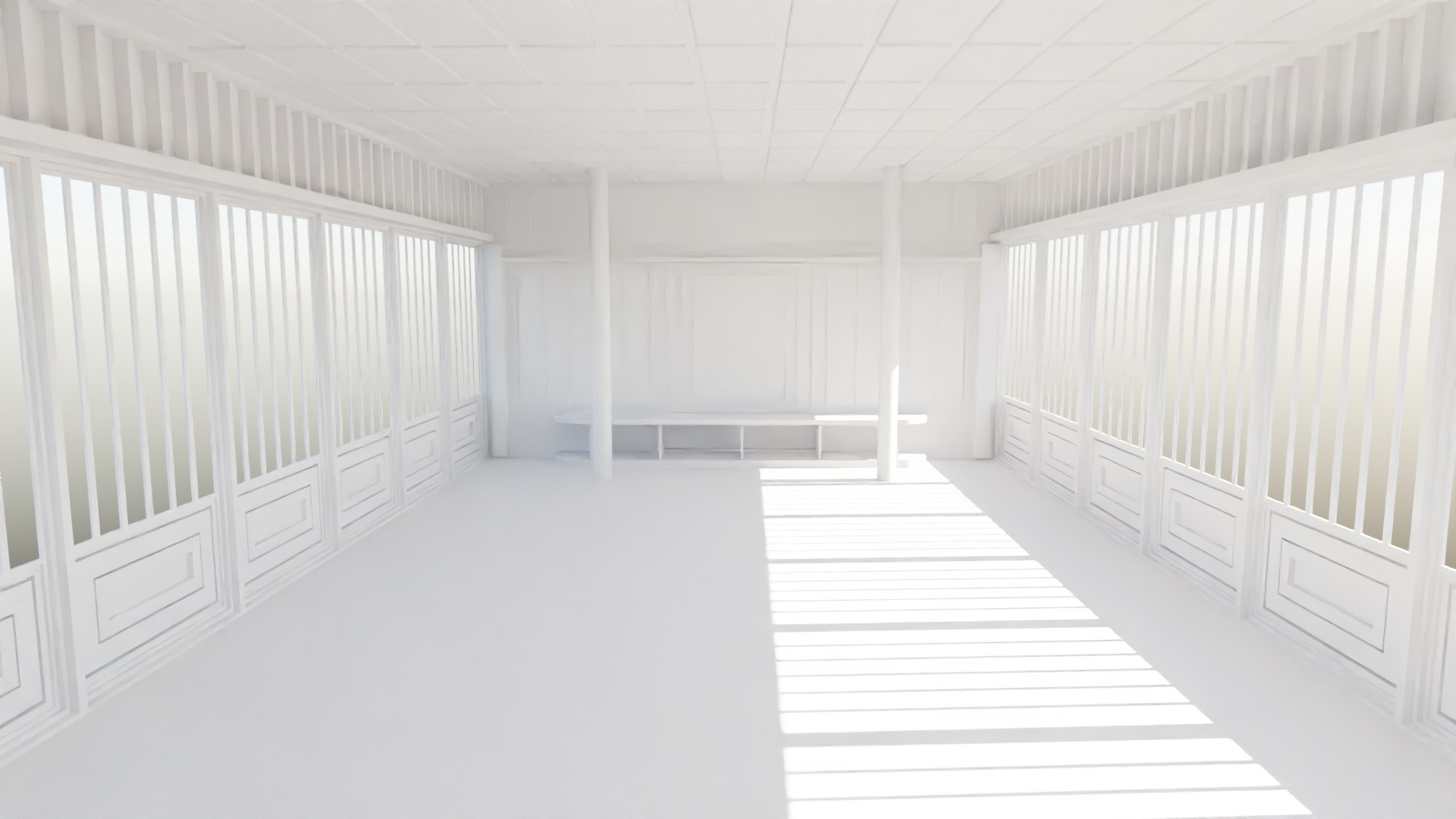 Dojo Hall 3D Model - TurboSquid 2157966