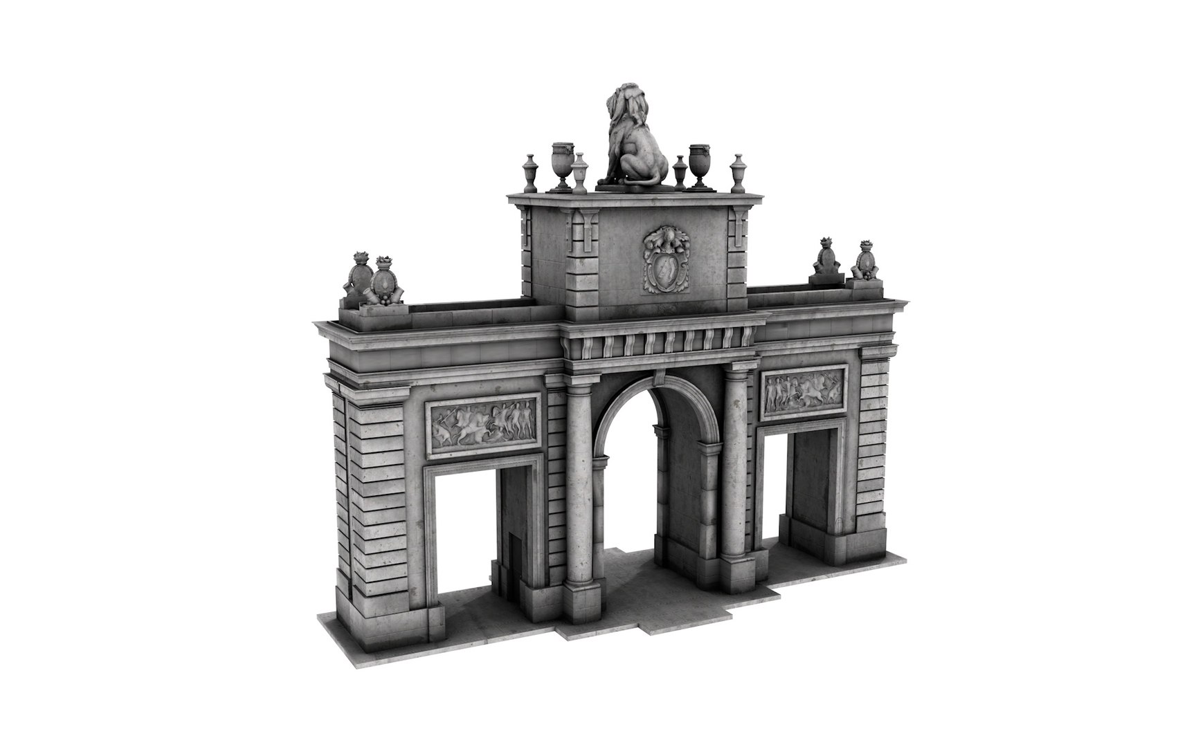 3D Fantasy Gateway - TurboSquid 1724142