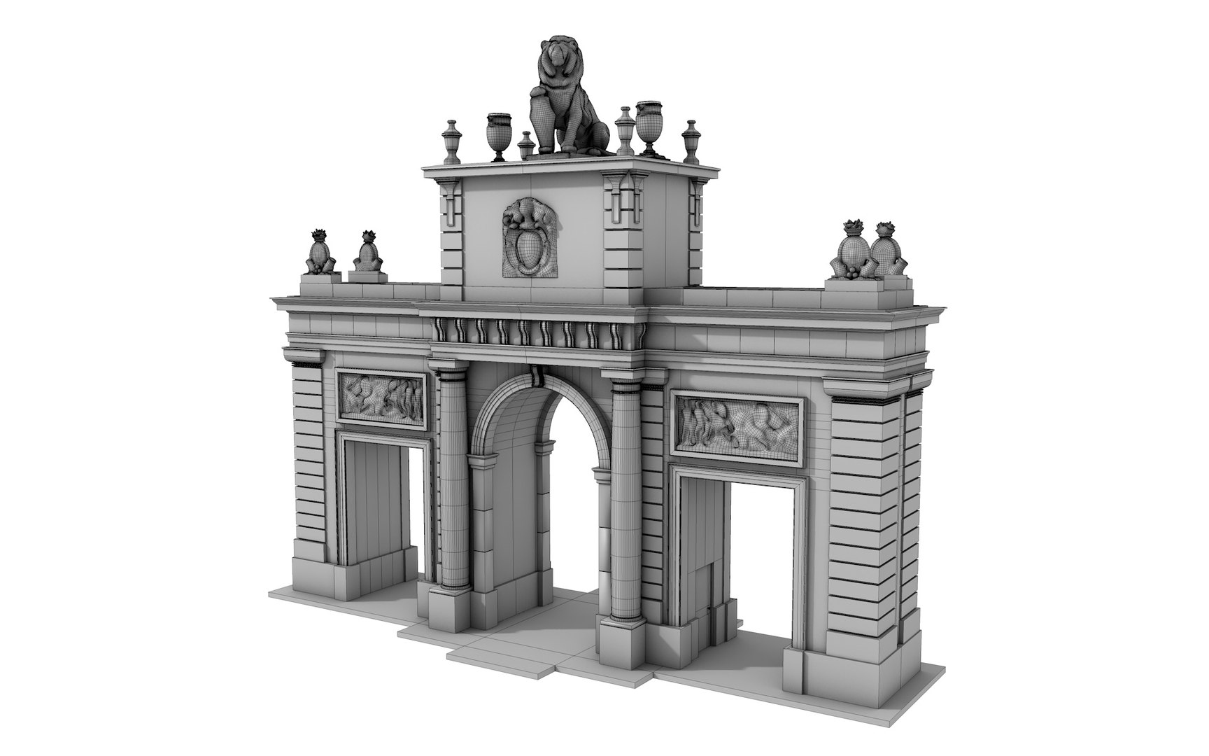 3D Fantasy Gateway - TurboSquid 1724142