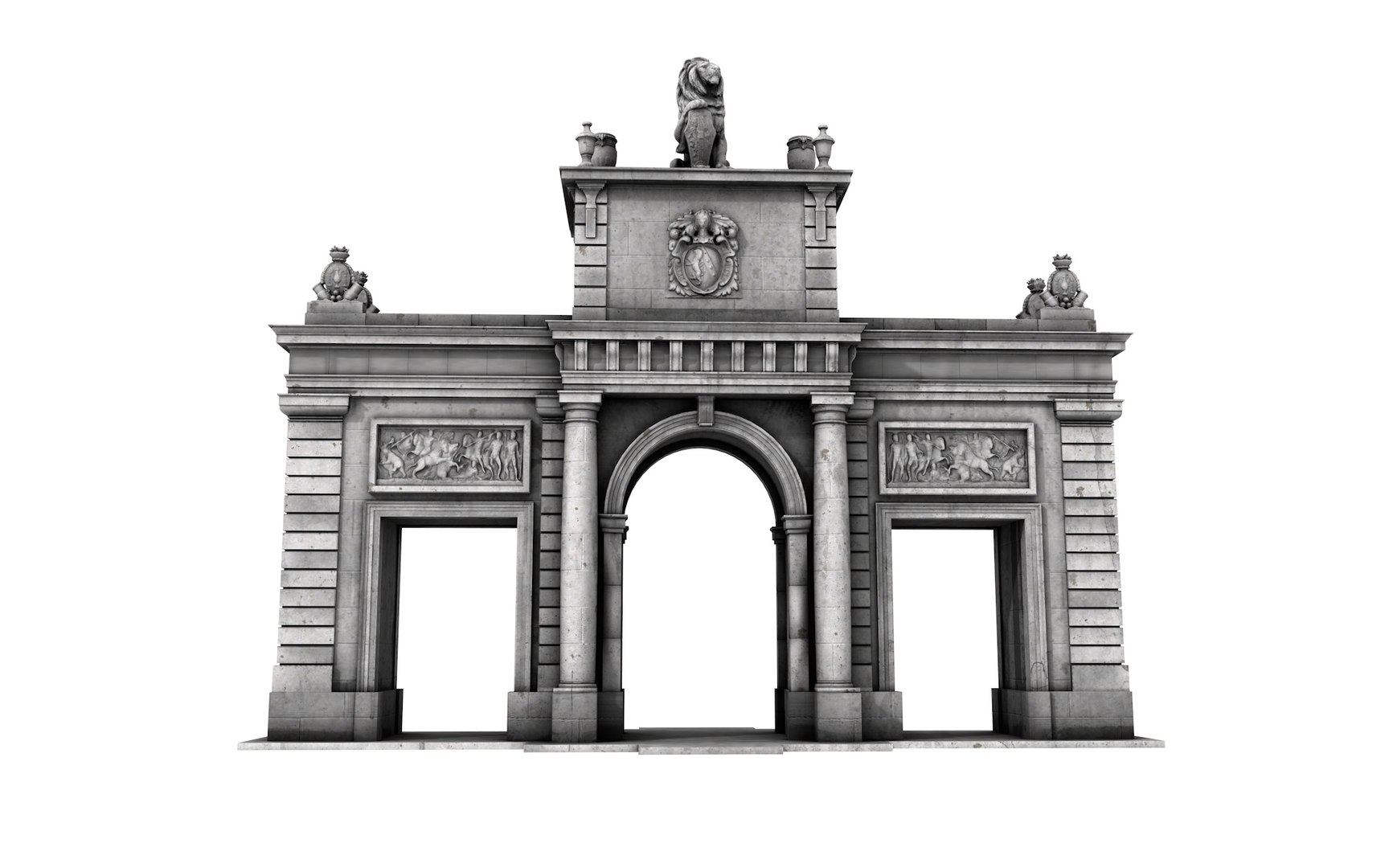 3D Fantasy Gateway - TurboSquid 1724142