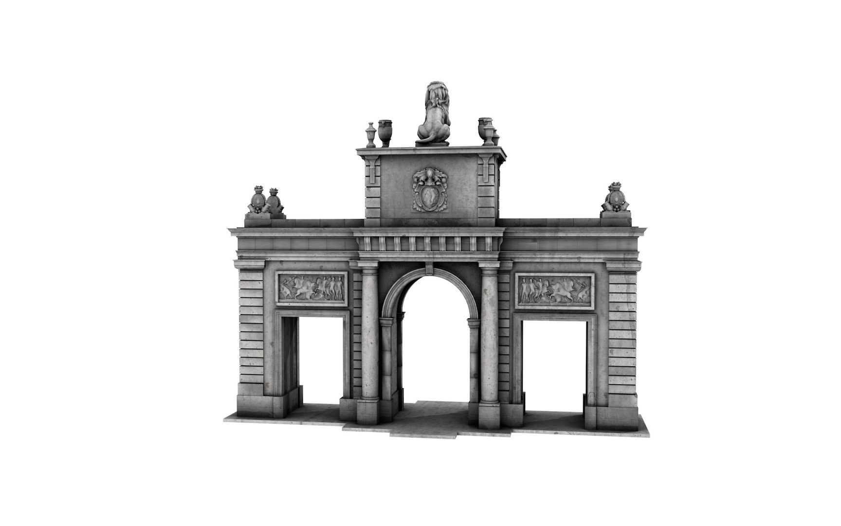 3D Fantasy Gateway - TurboSquid 1724142
