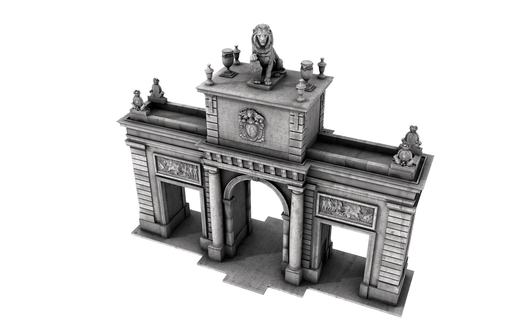 3D Fantasy Gateway - TurboSquid 1724142
