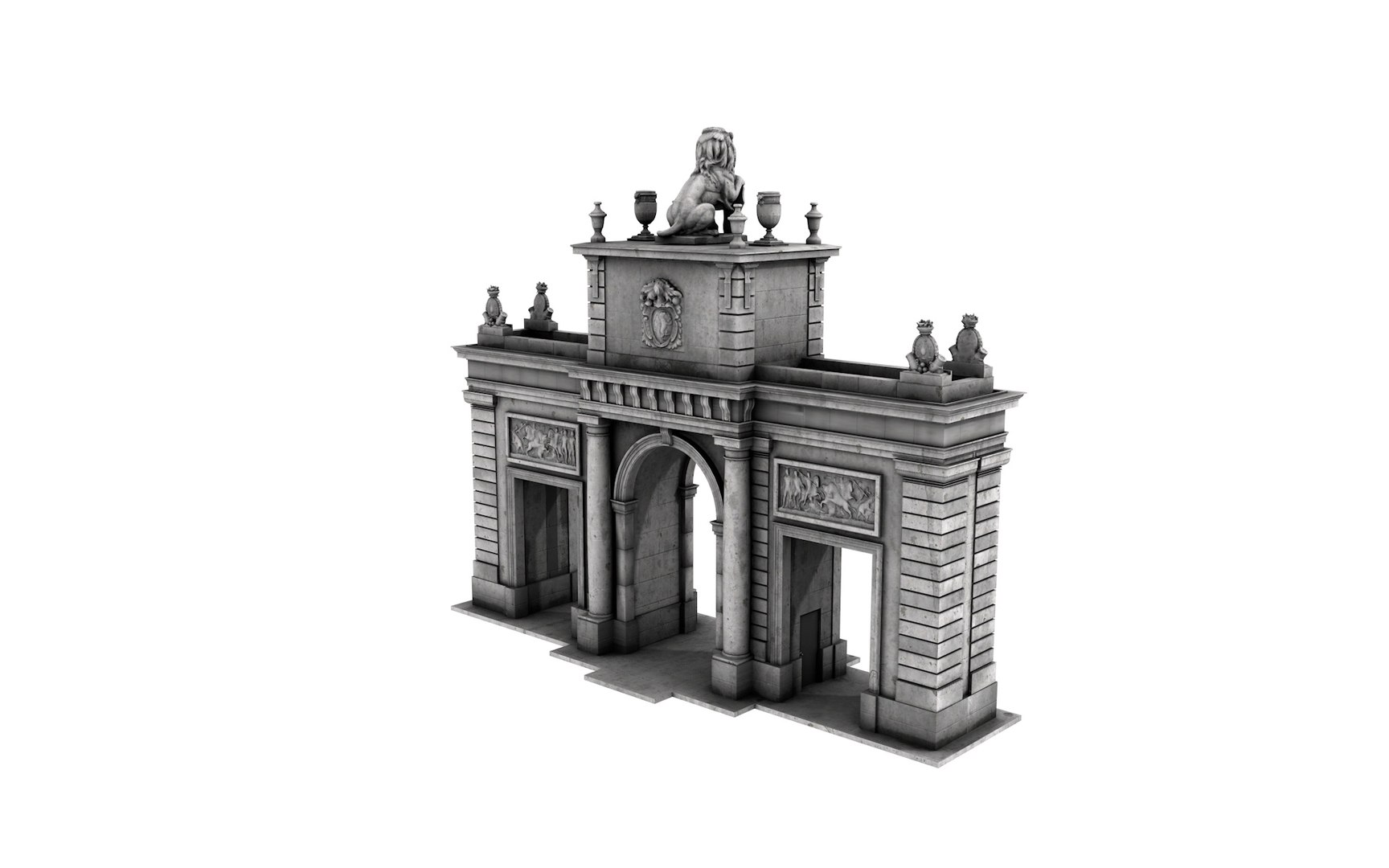 3D Fantasy Gateway - TurboSquid 1724142