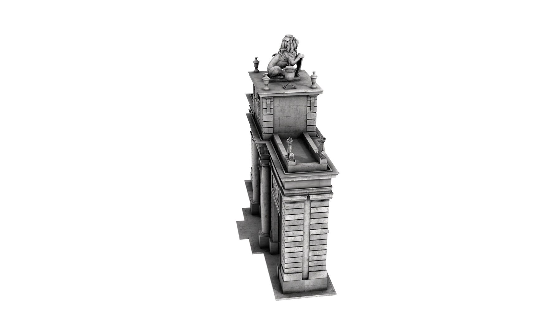 3D Fantasy Gateway - TurboSquid 1724142
