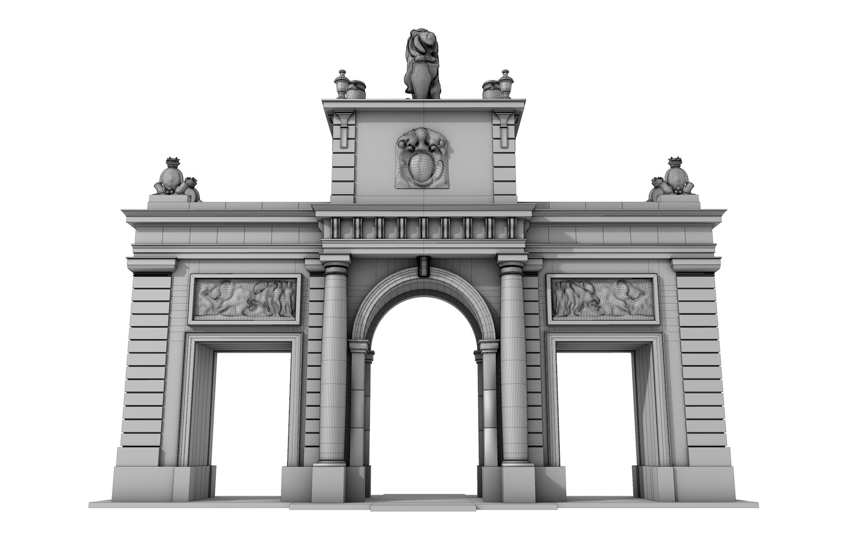 3D Fantasy Gateway - TurboSquid 1724142