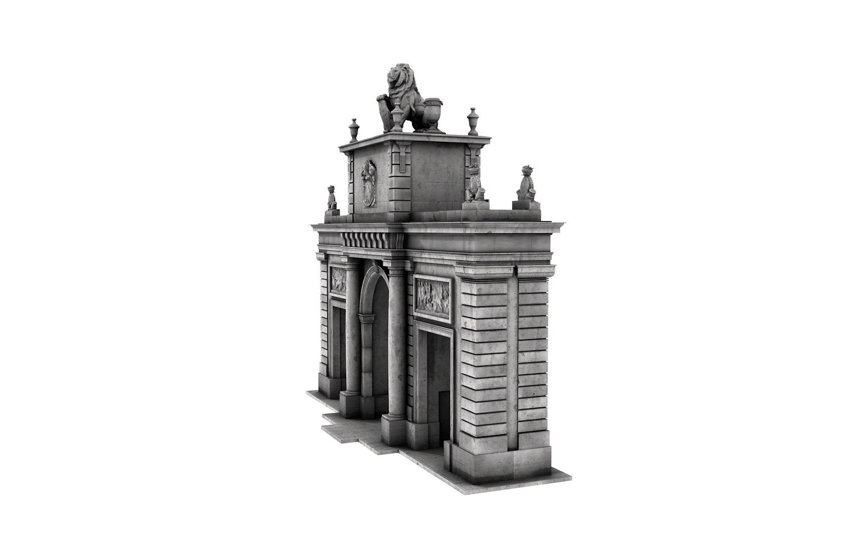 3D Fantasy Gateway - TurboSquid 1724142