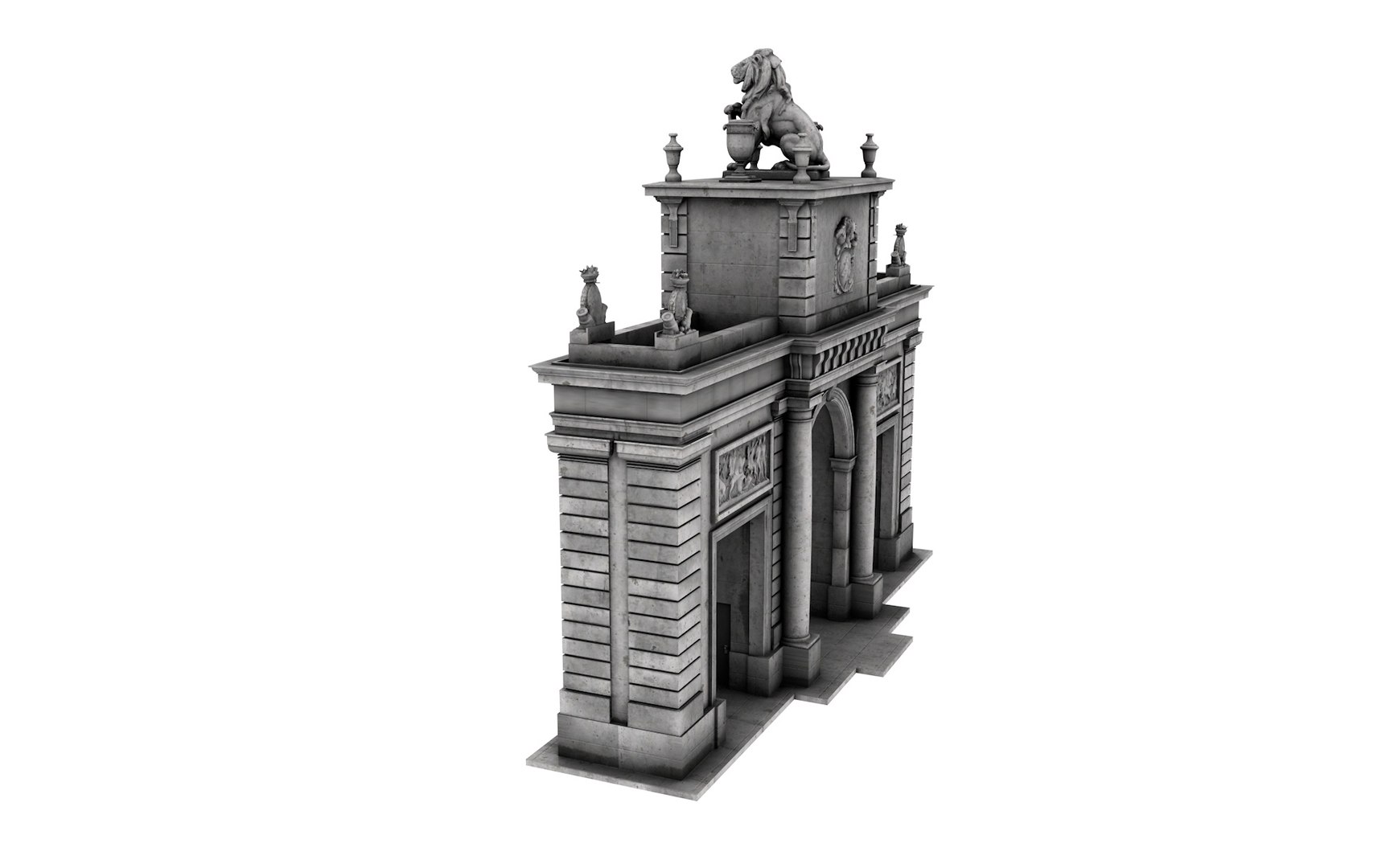 3D Fantasy Gateway - TurboSquid 1724142