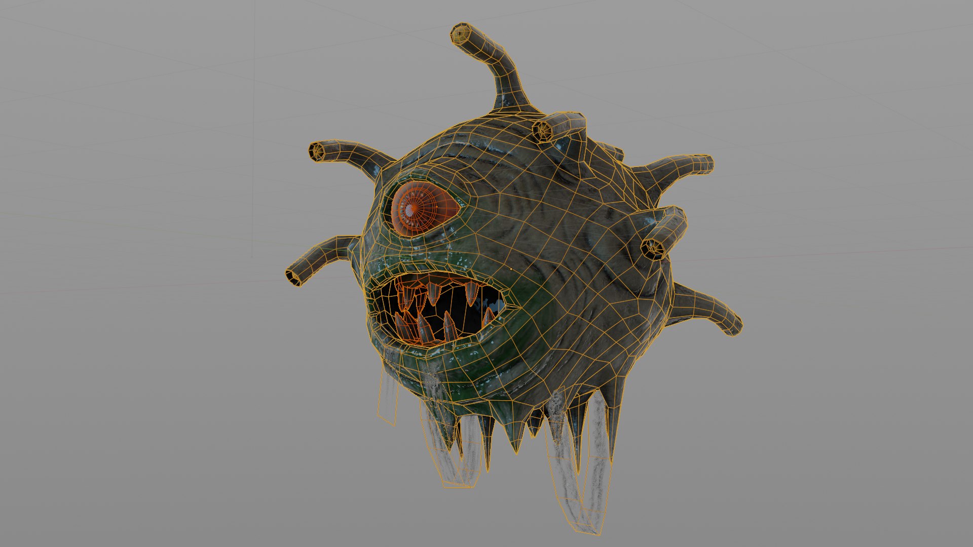 3D Model Beholder Monster 3d Model - TurboSquid 1796374