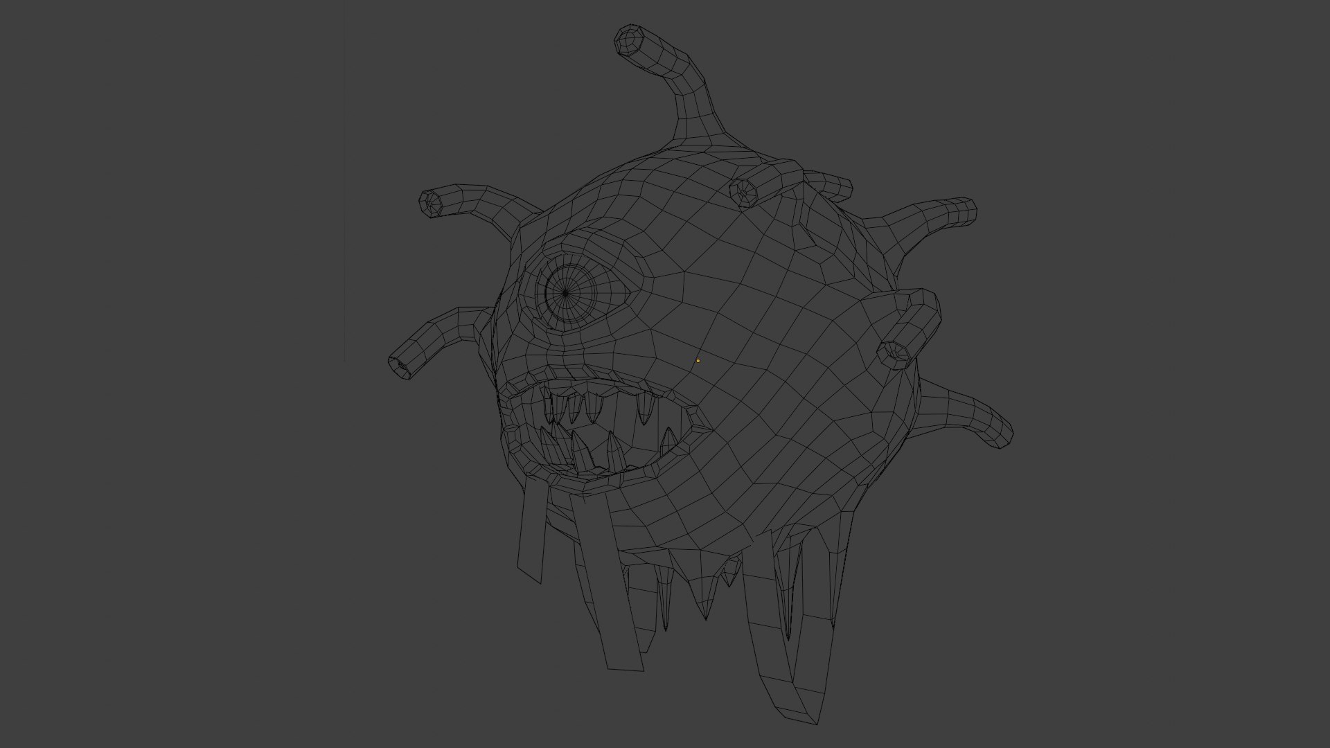 3D Model Beholder Monster 3d Model - TurboSquid 1796374