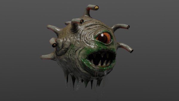 3D model Beholder monster 3d model - TurboSquid 1796374