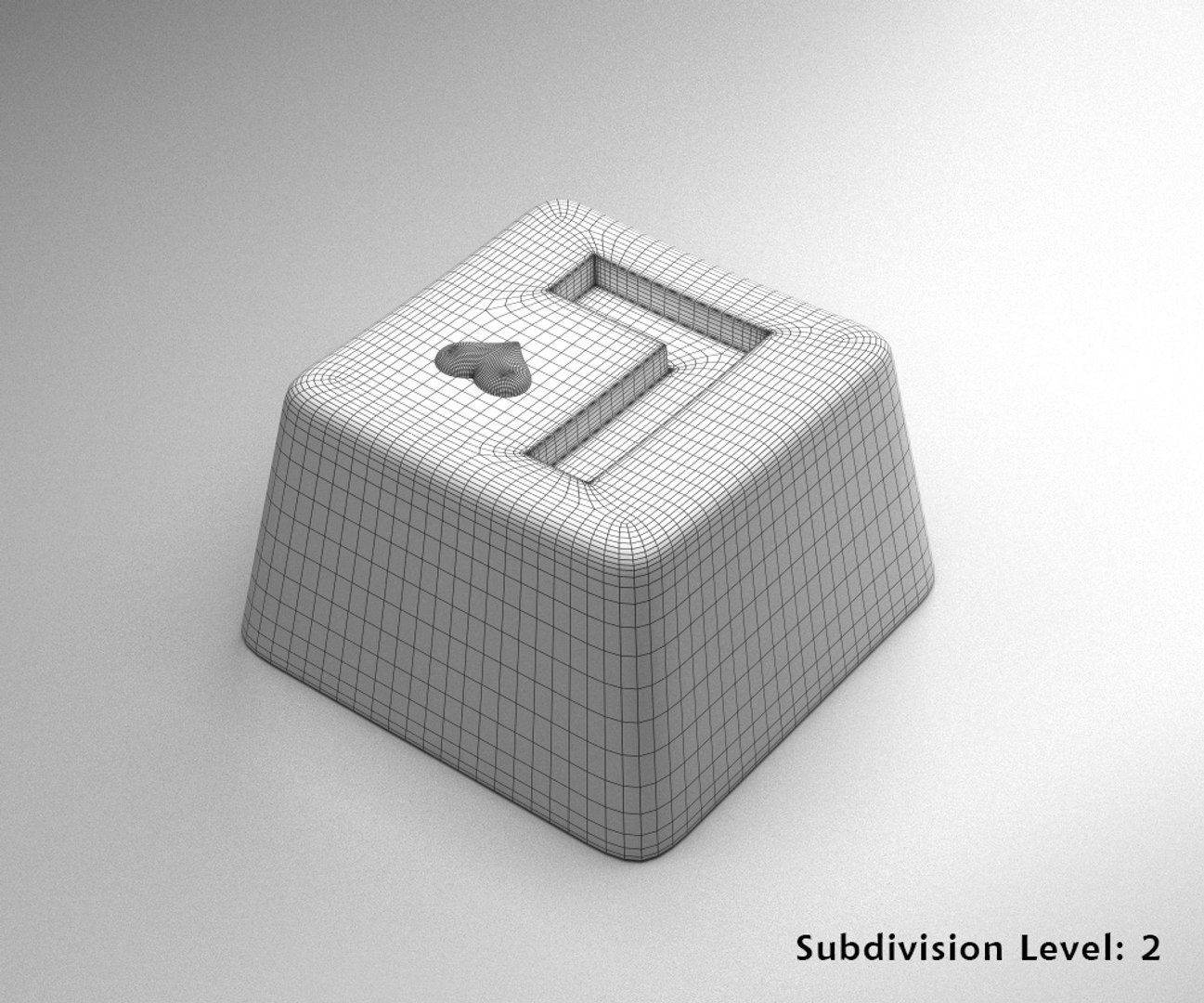 Funny Keyboard Key Chocolate 3D Model - TurboSquid 1230026