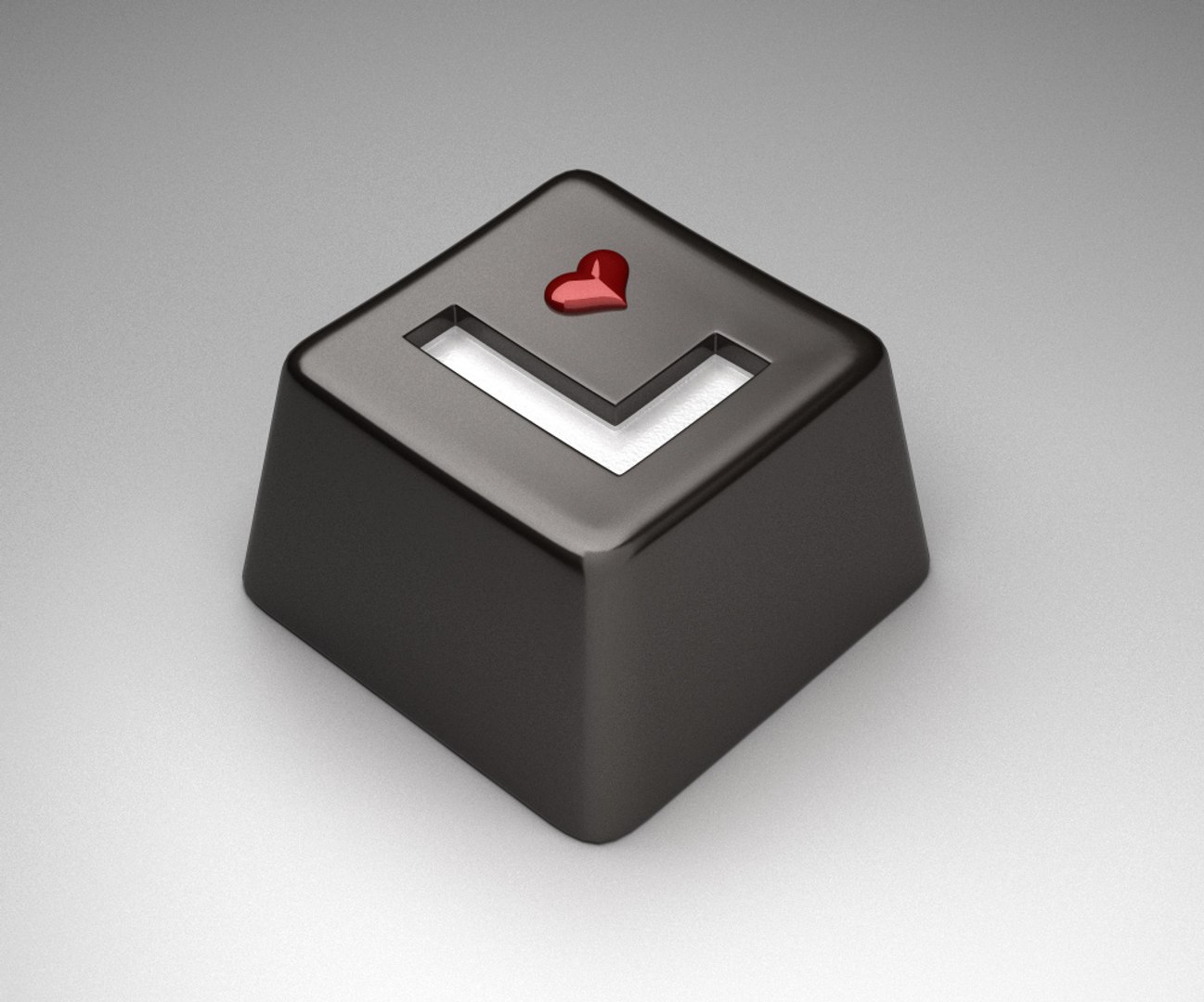 Funny Keyboard Key Chocolate 3D Model - TurboSquid 1230026