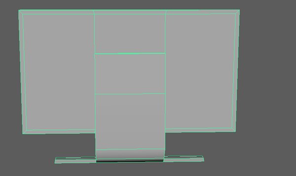 Computer monitor model - TurboSquid 1290377