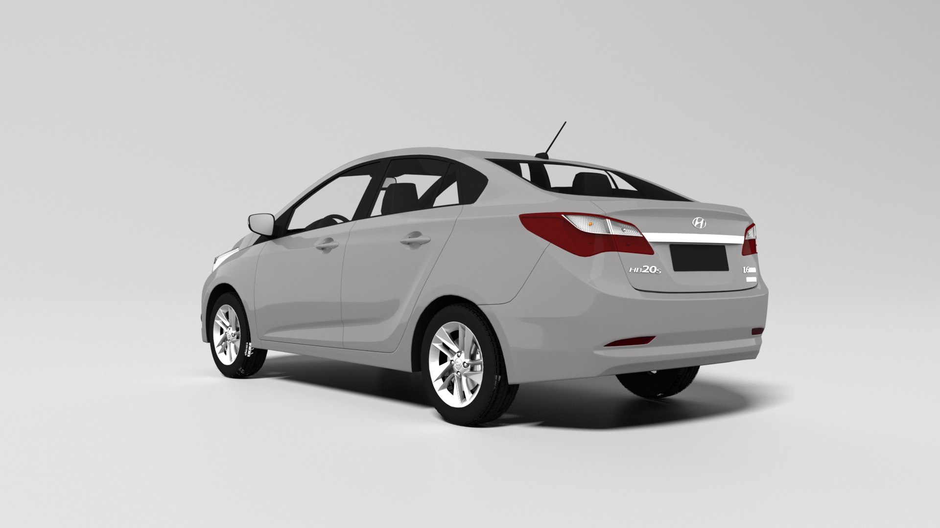 3D Hyundai HB20S - TurboSquid 2341137