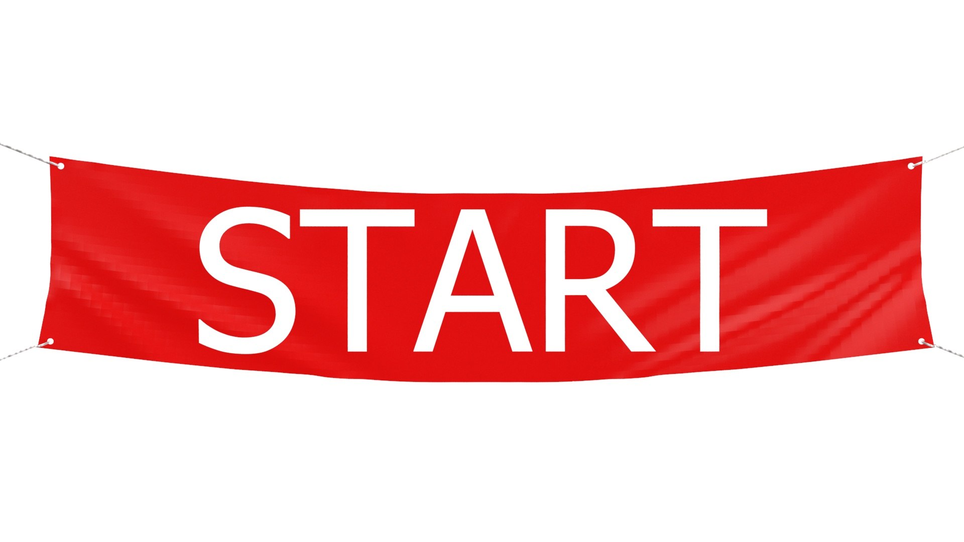 3D Model Start Racing Banner - TurboSquid 2255400