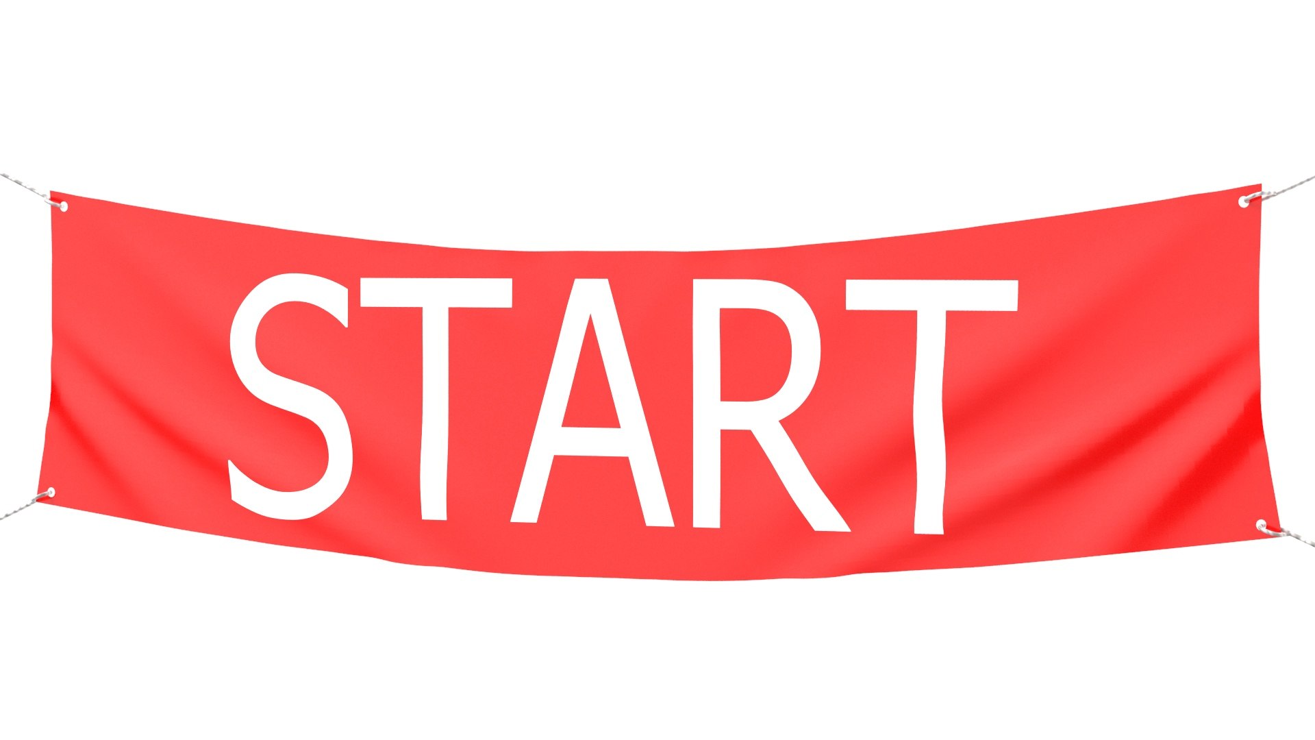 3D Model Start Racing Banner - TurboSquid 2255400